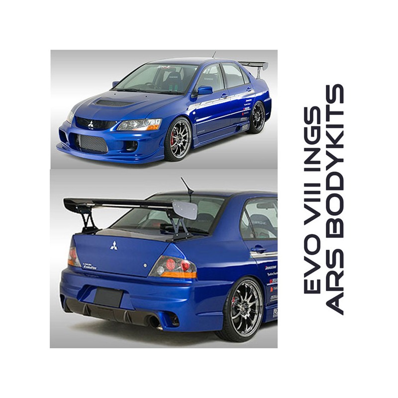 Mitsubishi Evo 8 INGS Style Body Kit - Trilogy Aero Sdn Bhd