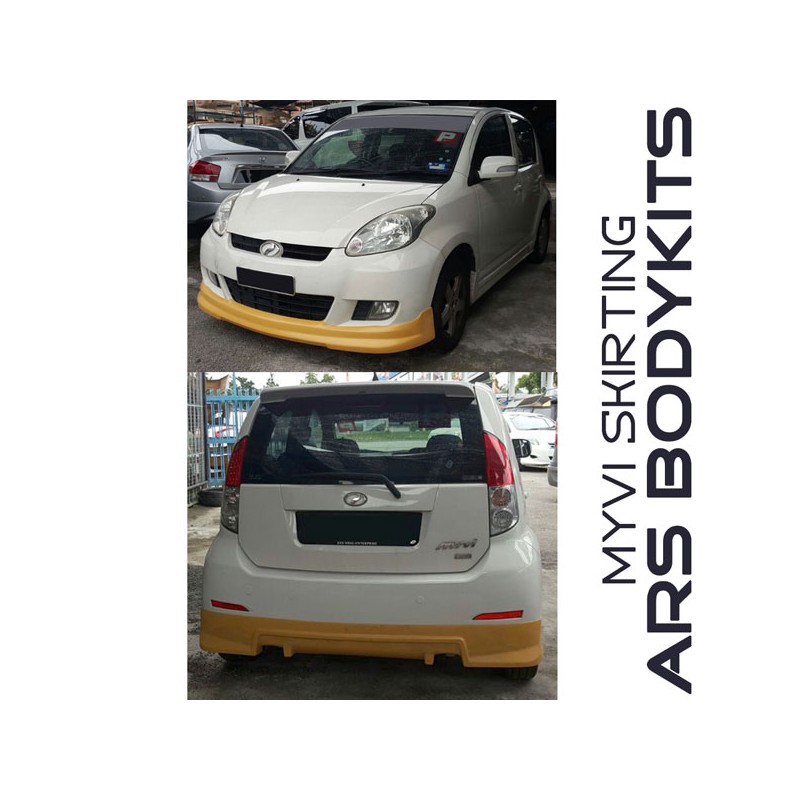 Perodua Myvi '09 OM style Body Kit - Trilogy Aero Sdn Bhd