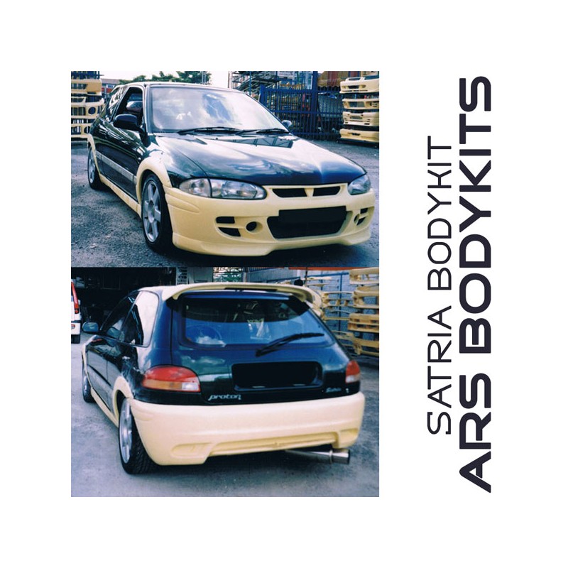 Proton Satria GT Style Body Kit - Trilogy Aero Sdn Bhd