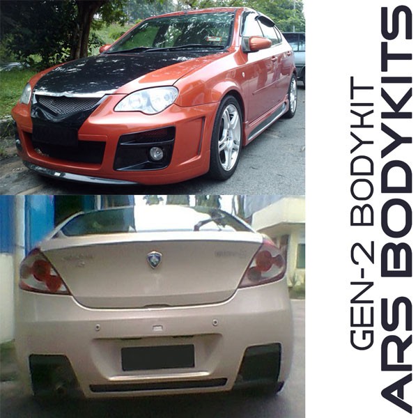 Proton Gen 2 Body Kit Original Factory Auto Rear Bumpers Set Supplier