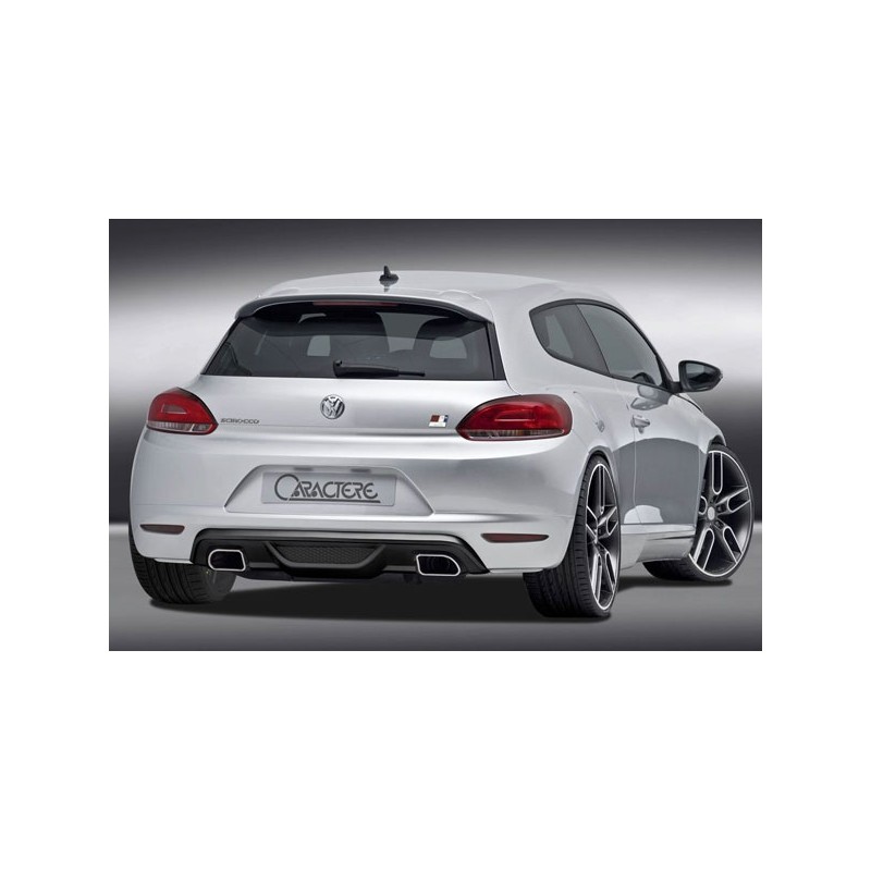 Volkswagen Scirocco '10 CT Style Rear Diffuser - Trilogy Aero Sdn Bhd