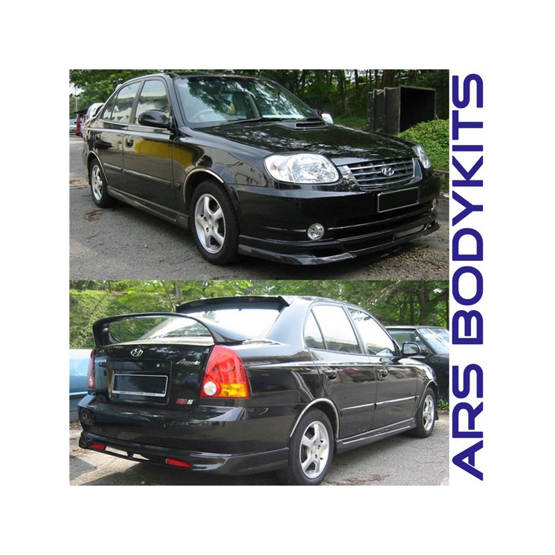 Hyundai Accent '05 K style Body Kit - Trilogy Aero Sdn Bhd