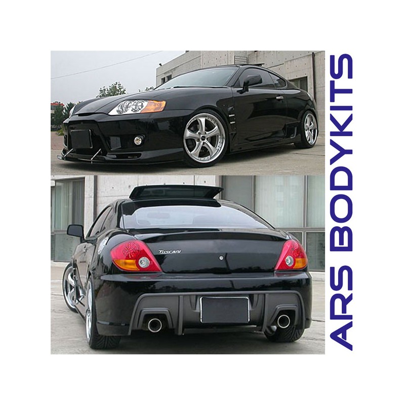 Hyundai Tuscani / Coupe '03 ZR style Body Kit - Trilogy Aero Sdn Bhd