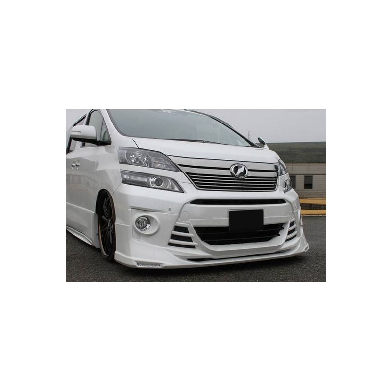 Toyota Vellfire '13 RF style Front Skirt - Trilogy Aero Sdn Bhd