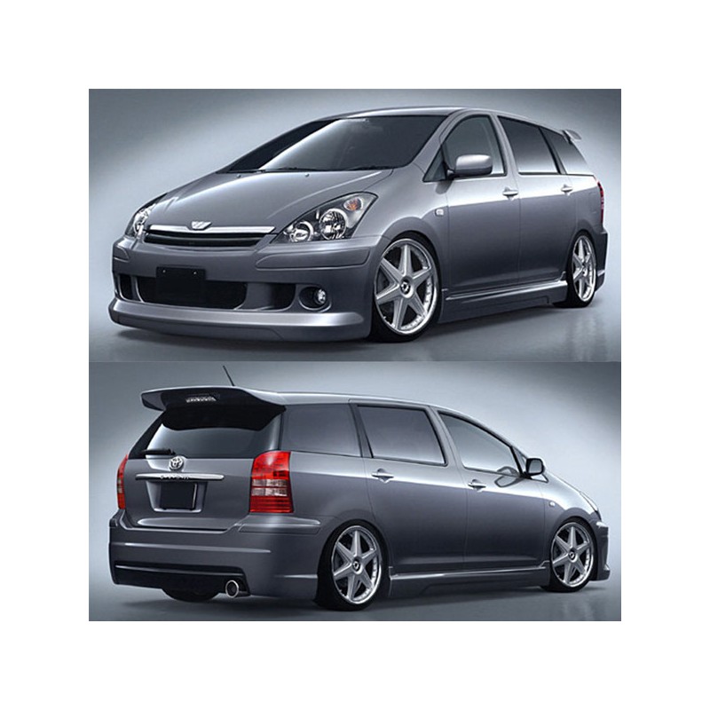 Toyota Wish '03 KS Style Body Kit - Trilogy Aero Sdn Bhd