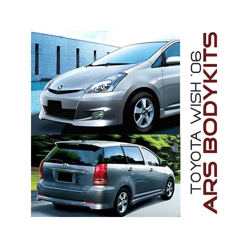 Toyota Wish '06 OM style Body Kit - Trilogy Aero Sdn Bhd