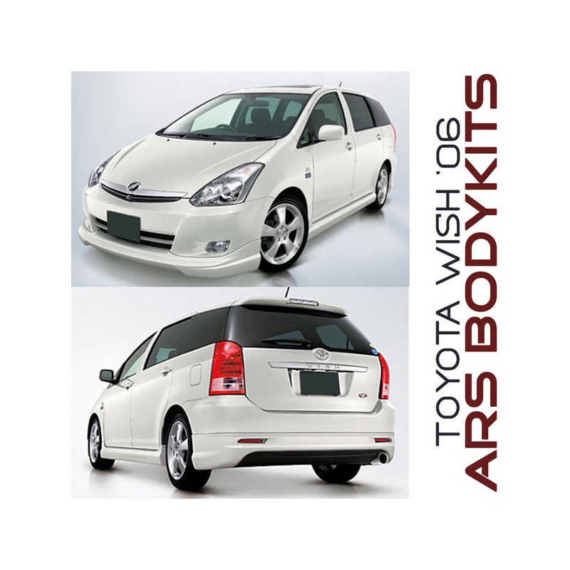 Toyota Wish '06 KS style Body Kit - Trilogy Aero Sdn Bhd