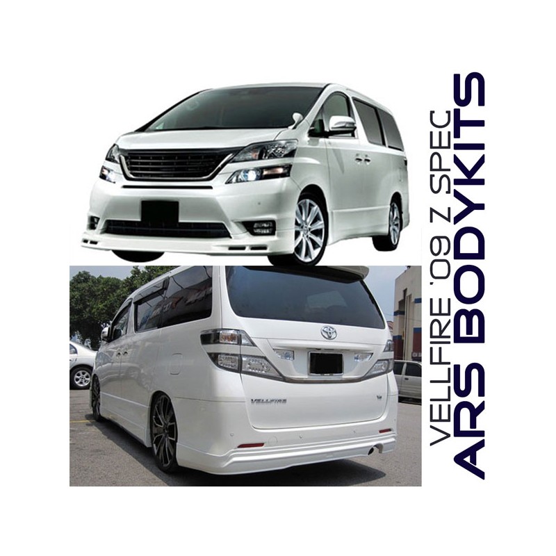 Toyota Vellfire '08 Modellista style Body Kit - Trilogy Aero Sdn Bhd