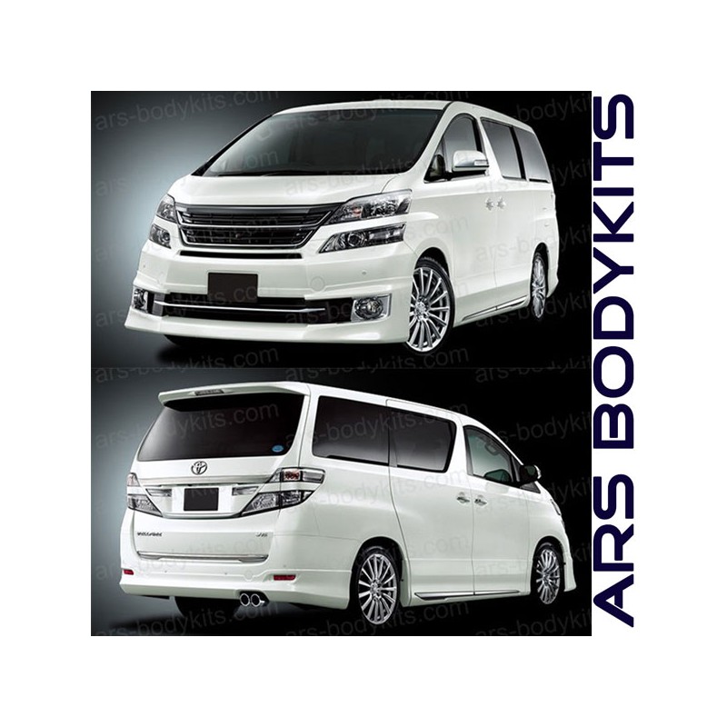 Toyota Vellfire V/X Spec '12 Modellista style Body Kit - Trilogy Aero ...