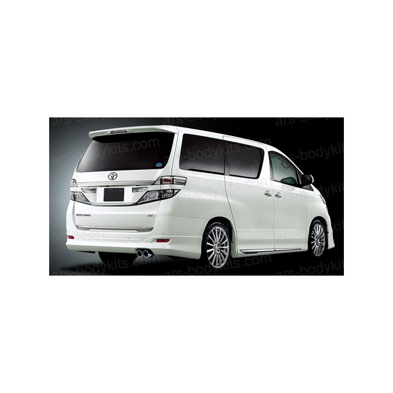 Toyota Vellfire V/X Spec '12 Modellista style Body Kit - Trilogy Aero ...