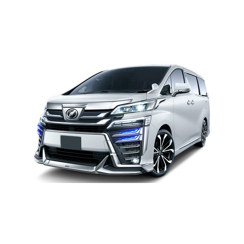 Toyota Vellfire '18 Aero Modellista style Body Kit - Trilogy Aero Sdn Bhd