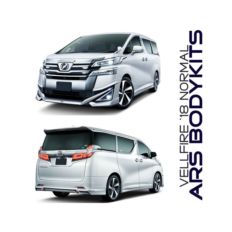 Toyota Vellfire '18 Modellista Style Normal Body Kit - Trilogy Aero Sdn Bhd