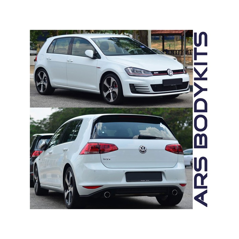 Volkswagen Golf MK7 '13-'16 GTI style Body Kit - Trilogy Aero Sdn Bhd