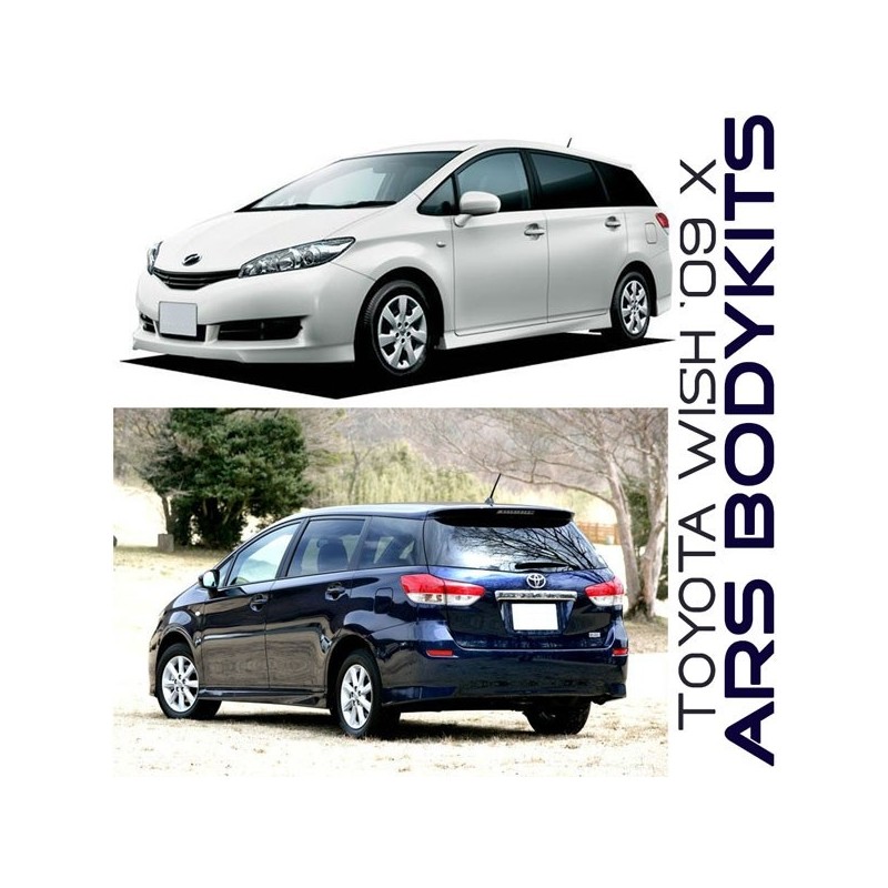 Toyota Wish X Spec '09 OM style Body Kit - Trilogy Aero Sdn Bhd
