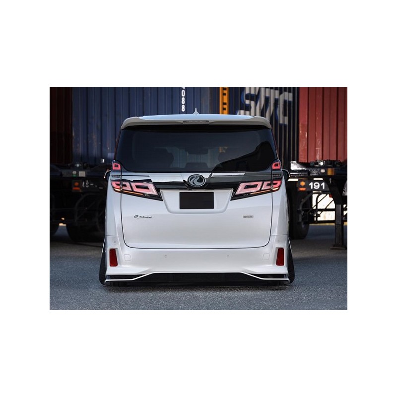 Toyota Vellfire '20 KH style Roof Spoiler - Trilogy Aero Sdn Bhd