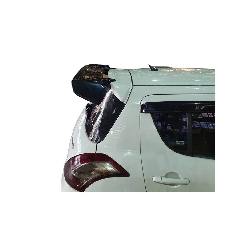 Suzuki Swift '14 MOS style Roof Spoiler - Trilogy Aero Sdn Bhd